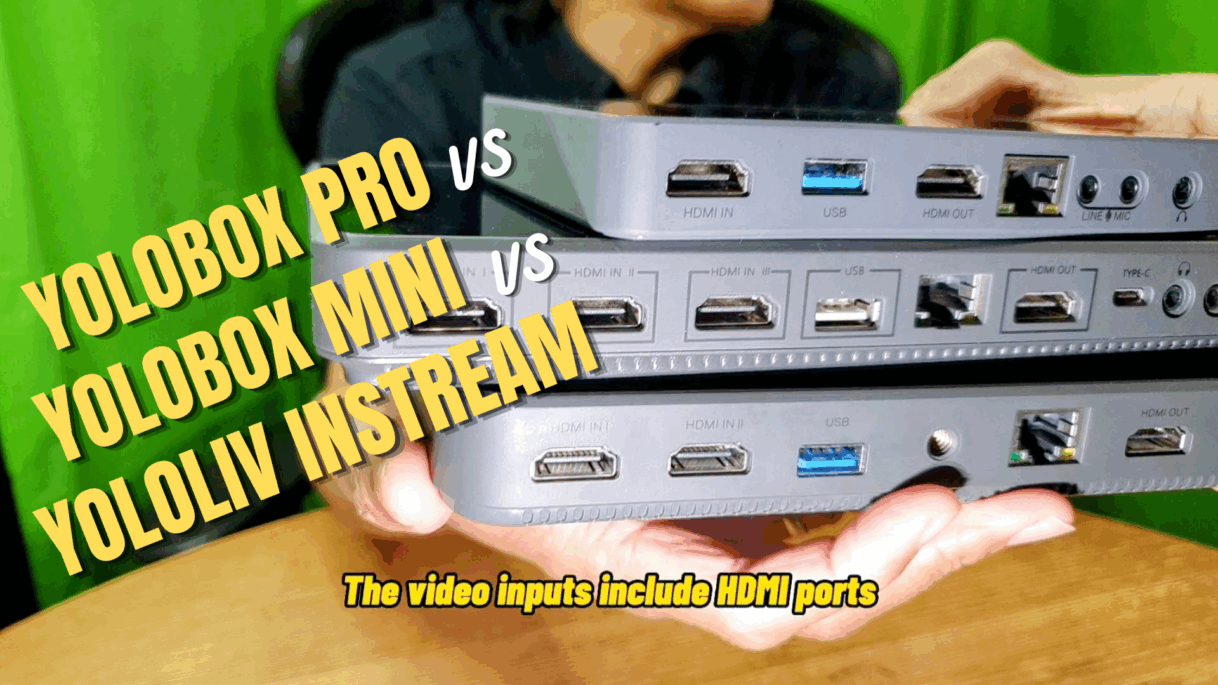 Yolobox Pro vs Yolobox Mini vs Yololiv Instream - VIDEOLANE.COM ⏩